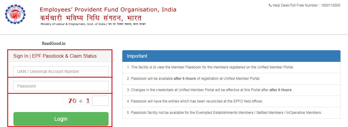 How to download epf passbook - Read Good